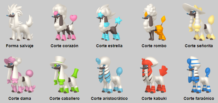 Pokémon GO: formas de Furfrou shiny para la Semana de la Moda 2022