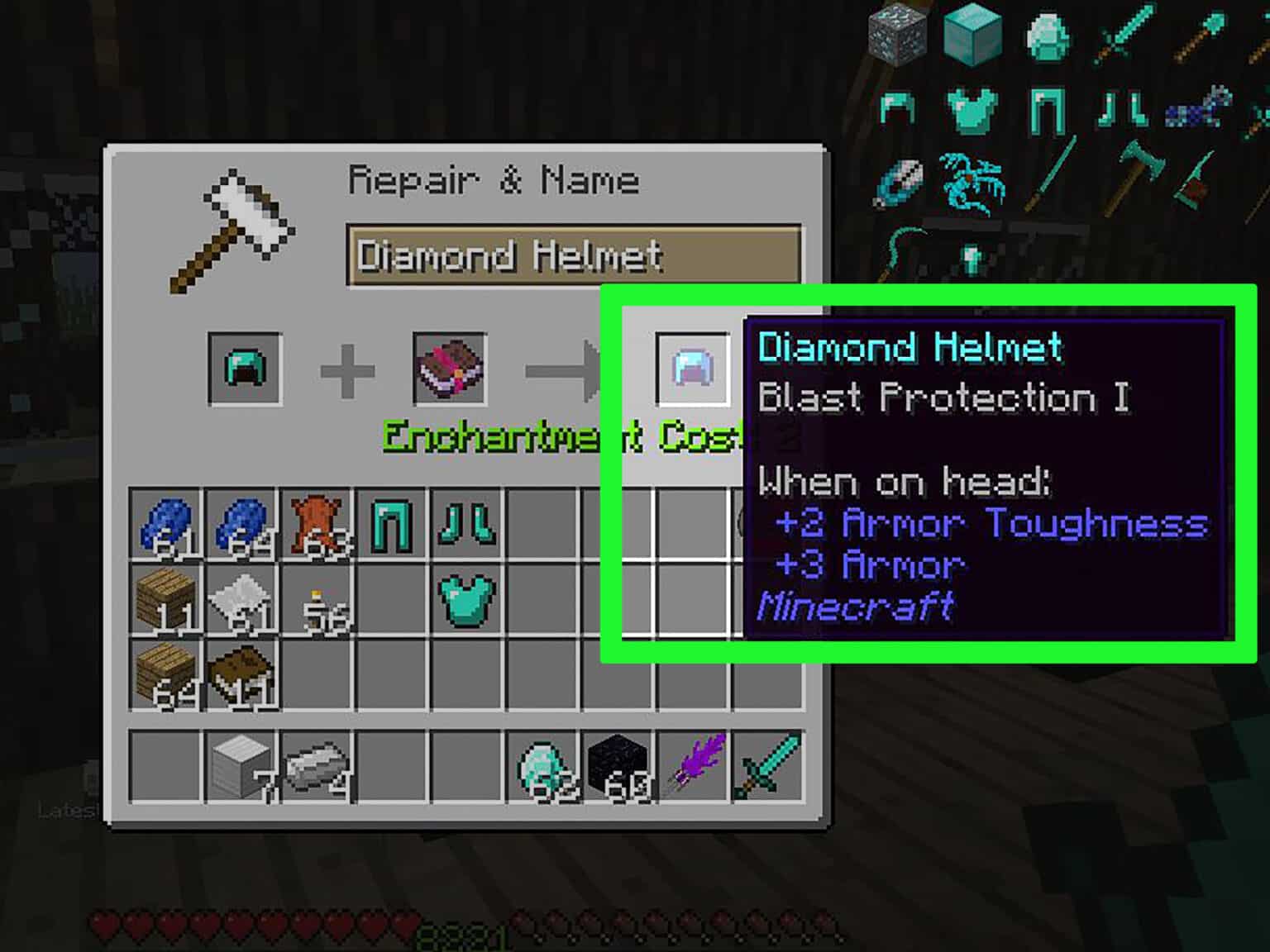 How to use enchanted books in Minecraft « HDG