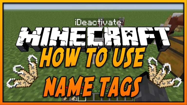 How To Use Name Tag In Minecraft « HDG
